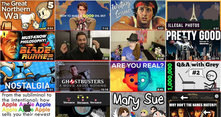 28 of the Best YouTube Channels for Storytellers - Justin Kownacki